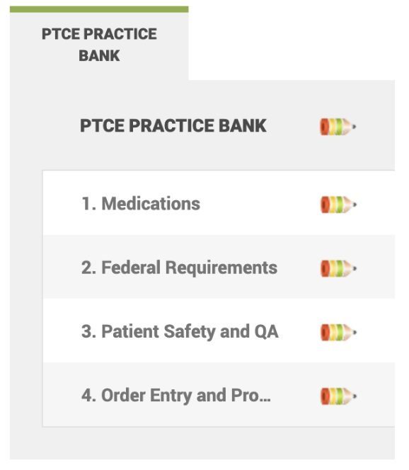 At-a-Glance: PTCE Practice Bank™ – PTCB (Pharmacy Technician ...